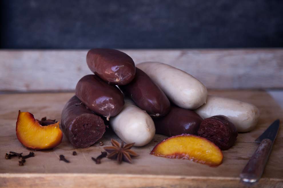 Boudin noir et Boudin blanc ブーダンノワールとブーダンブラン | Charcuterie Française